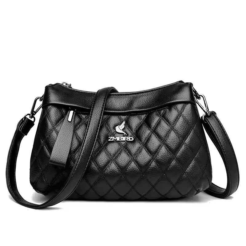 ZMBIRD Quilted Front Crossbody Bag goth punk alternative dark | eBay