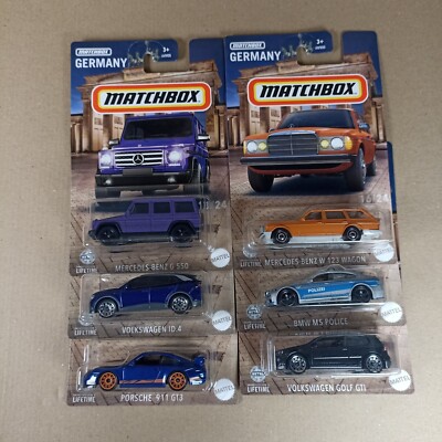 Matchbox Germany Series 2024 Complete Set of 6 Cars #13 to #18 | eBay