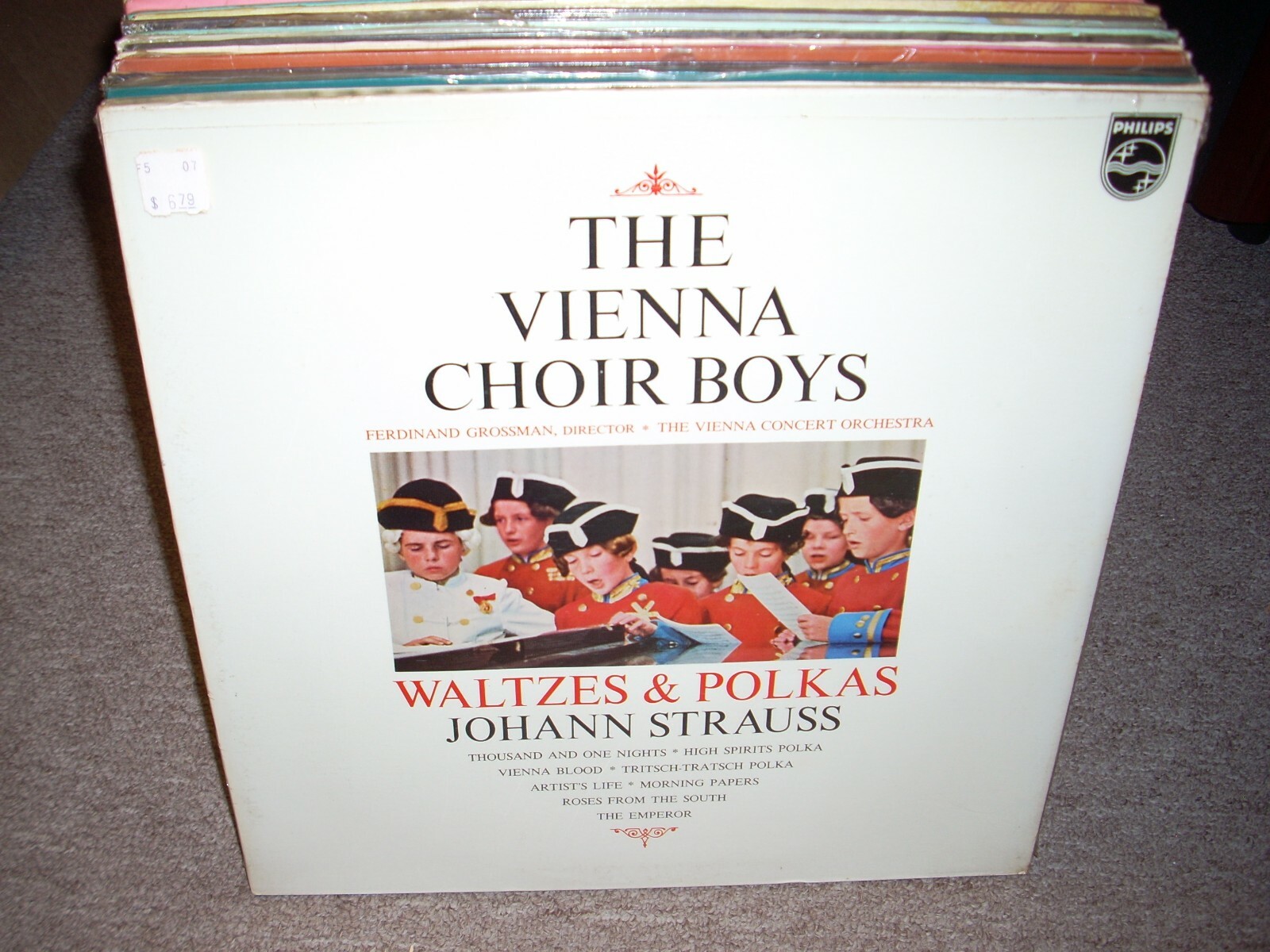 VIENNA CHOIR BOYS / STRAUSS waltzes & polkas ( classical ) SEALED ...