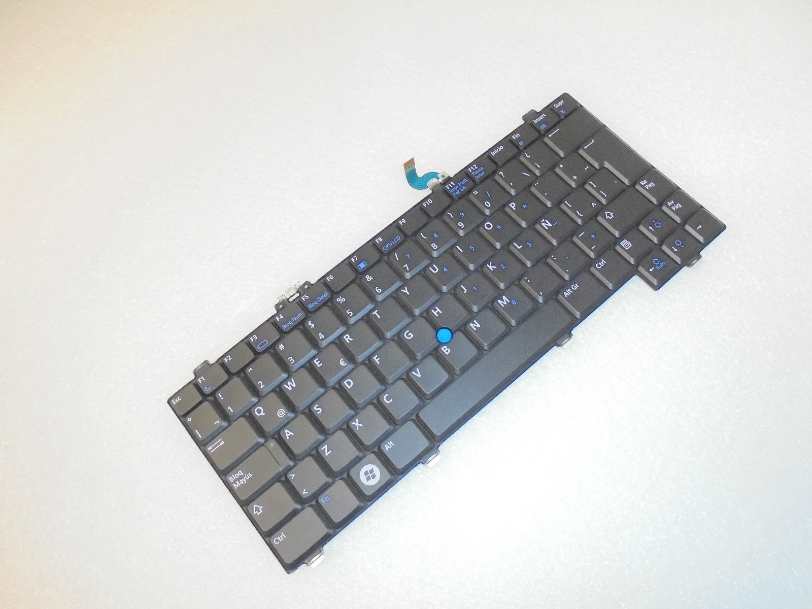 NEW Genuine Dell Latitude XT DA01E Spanish Dual Point Teclado Keyboard ...