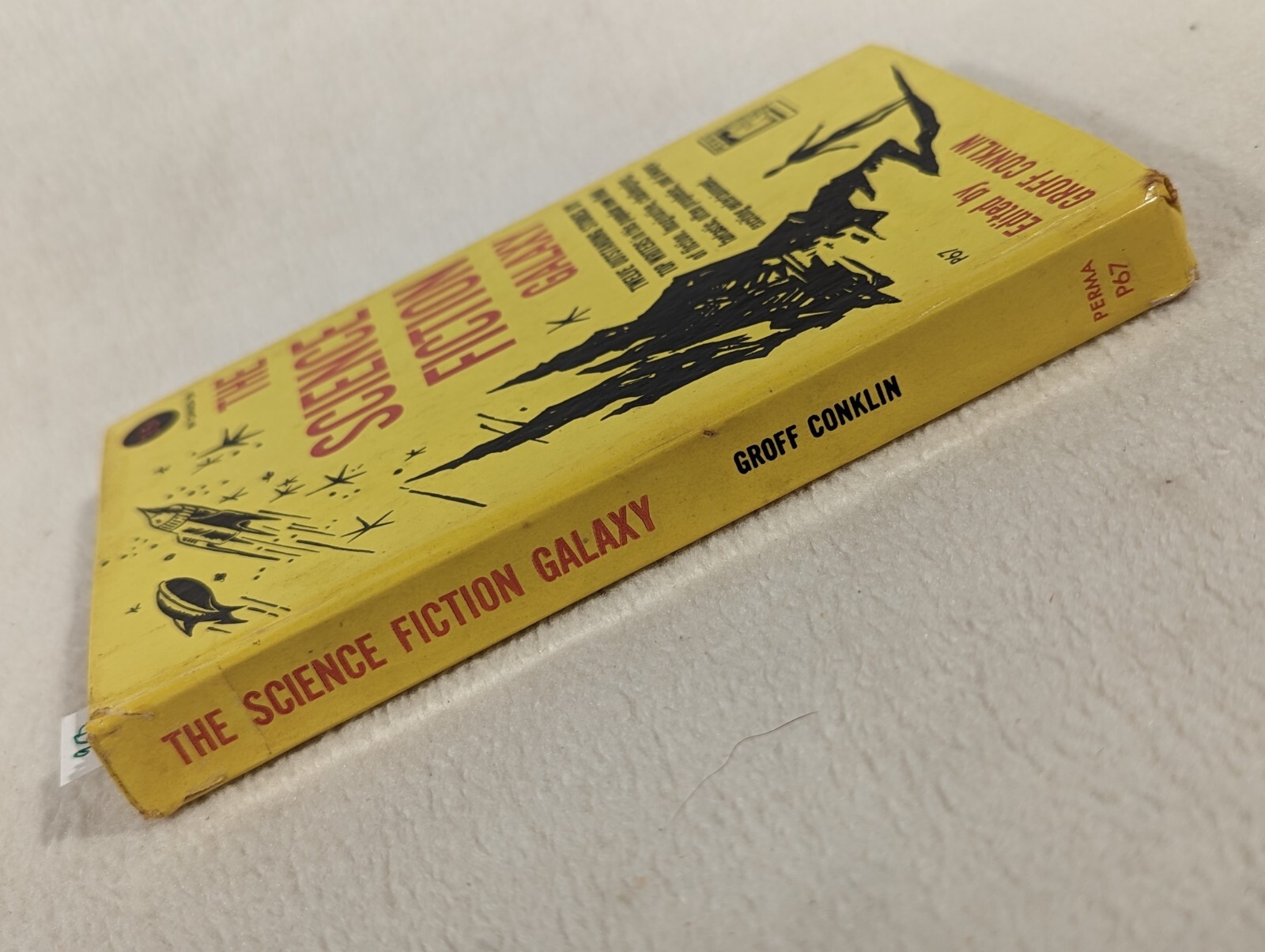 The Science Fiction Galaxy / Groff Conklin / 1950 HC+DJ / Vintage Sci ...