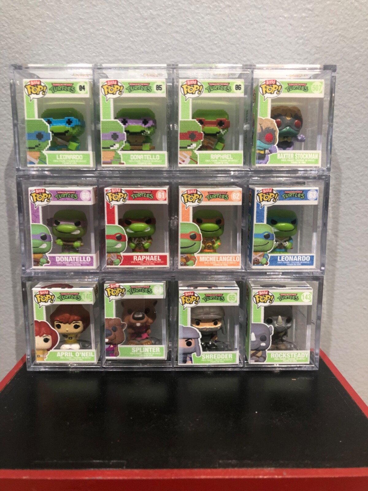 Funko Bitty POP TMNT Teenage Mutant Ninja Turtles Complete Common Set ...