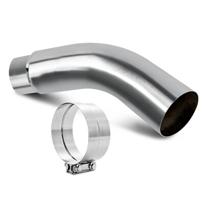 4 Inch Diesel Exhaust Elbow Tip,Exhaust Pipe Elbow 4.00 In Side Exit ...