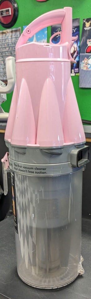 Dyson DC07 Pink Upright Vacuum Cleaner Mini Turbine Bare Floor ...