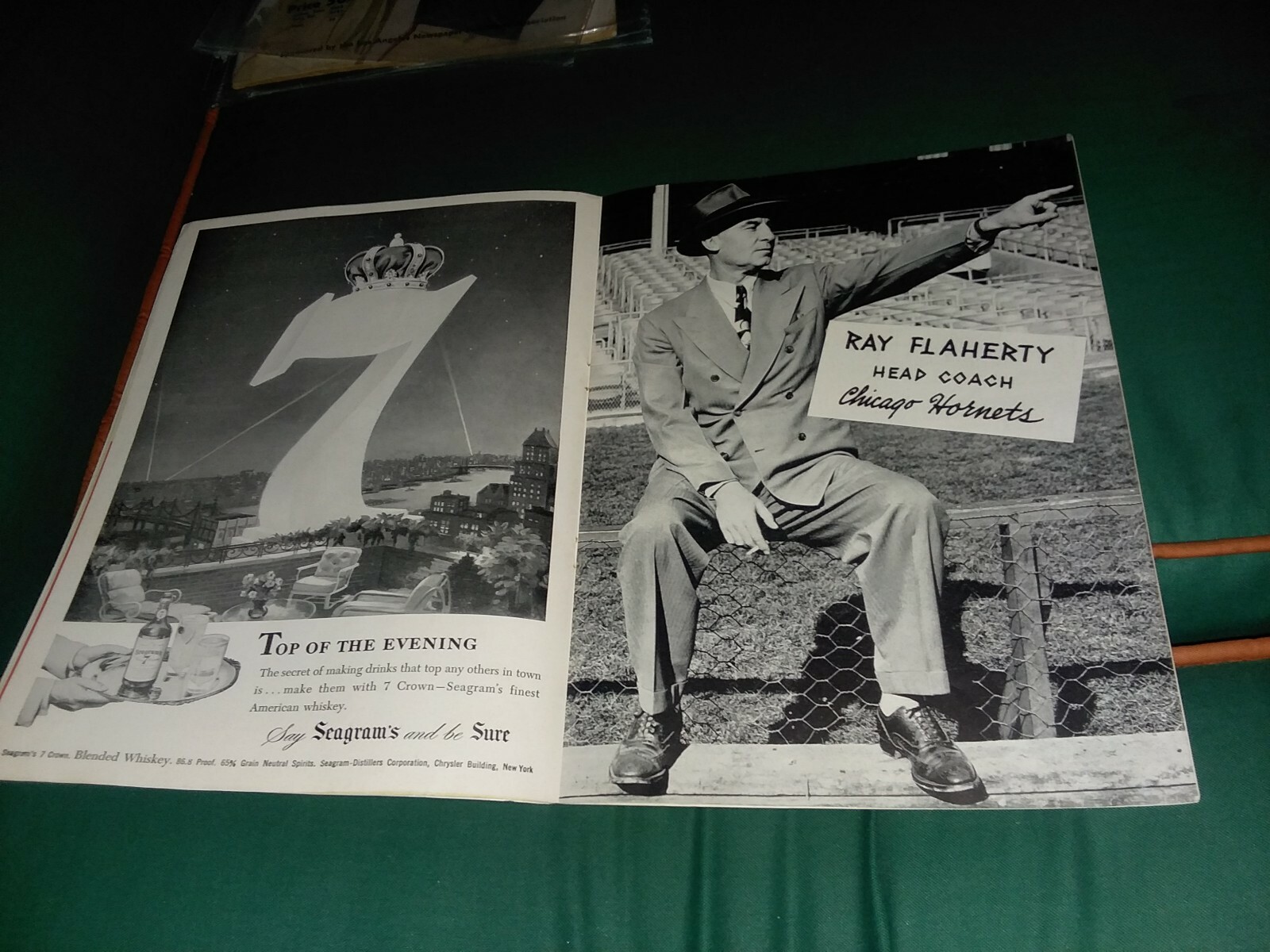 1949 AAFC S.F. 49ERS vs. Chicago Hornets Football Program As Is | eBay