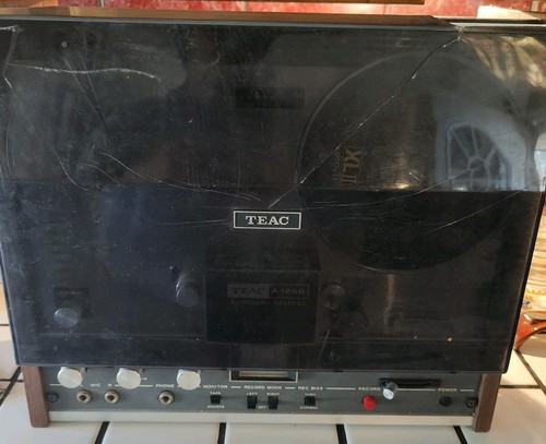 TEAC A-1250 Reel to Reel 1/4 inch Tape Recorder Player - Vintage | eBay