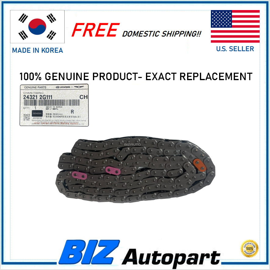 GENUINE !! TIMING CHAIN FOR 2011-19 HYUNDAI 2011-21 KIA 2.0L 2.4L ...