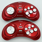 Lot Of 2 Hyperkin Retron 3 Wireless Red Controller 2.4 GHz Replacement ...
