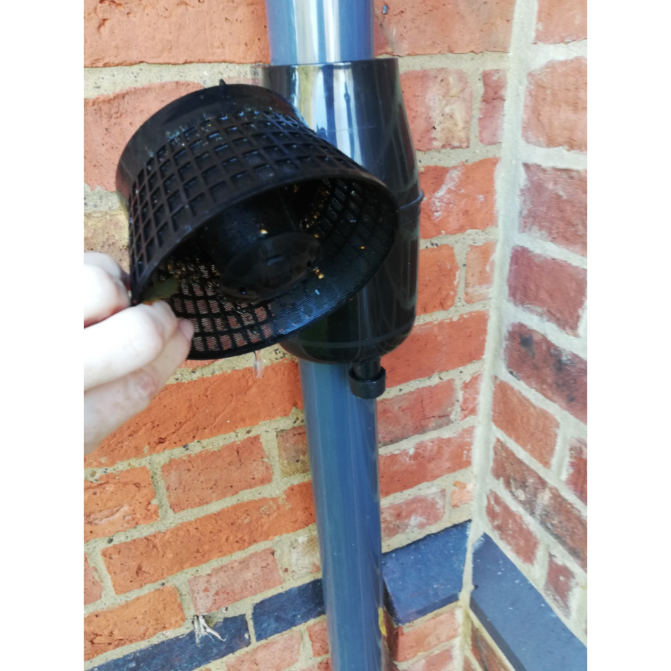 Gutter Mate Water Butt Diverter & Filter - Black, Brown, White & Grey ...