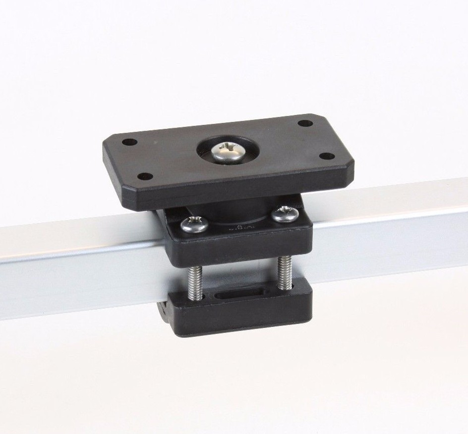 Folbe F064 - Universal Square (Pontoon) Rail Mount Kit - 1.0"-1.25"-1.5 ...