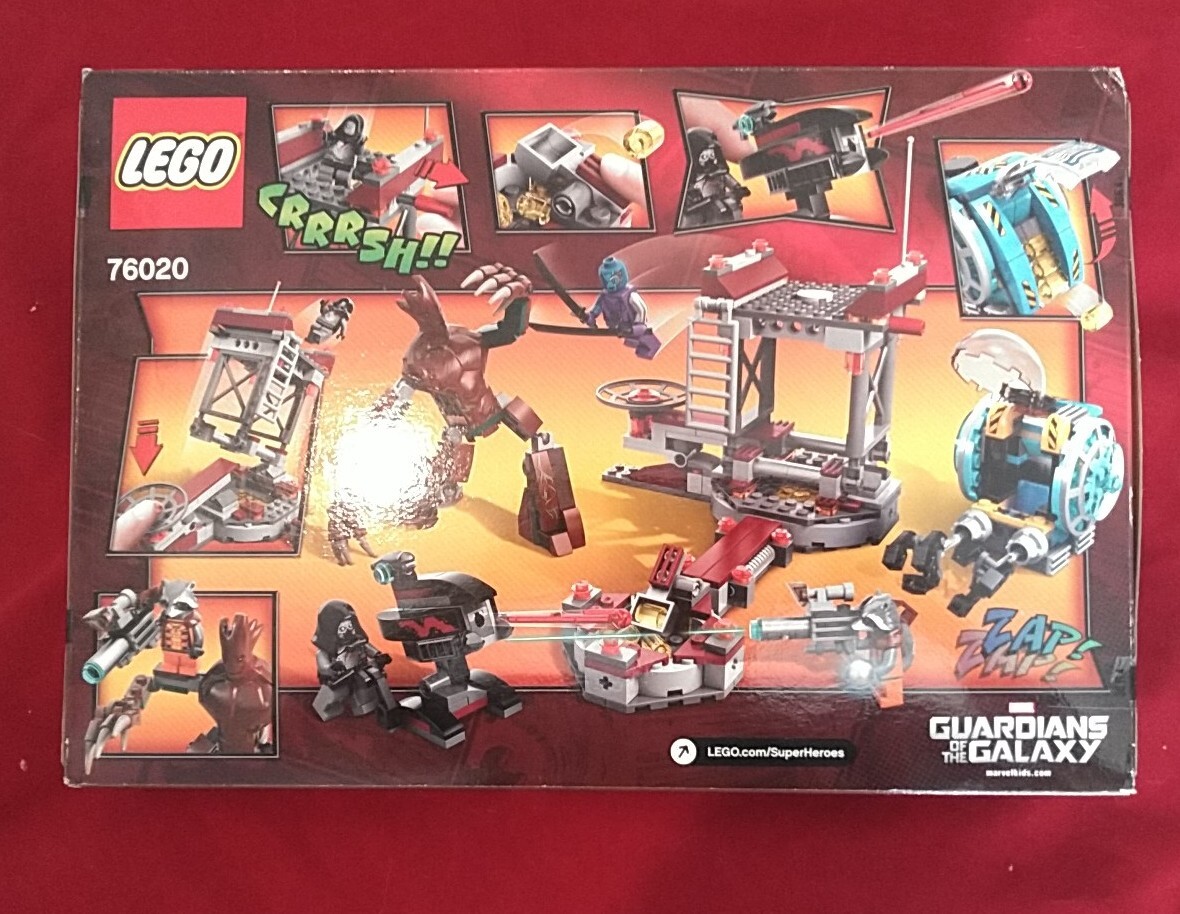 Lego 76020 Marvel Guardians of the Galaxy Knowhere Escape Mission Groot ...
