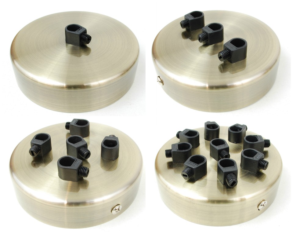 SINGLE & MULTI POINT DROP OUTLET CEILING ROSE | Perfect for fabric flex ...