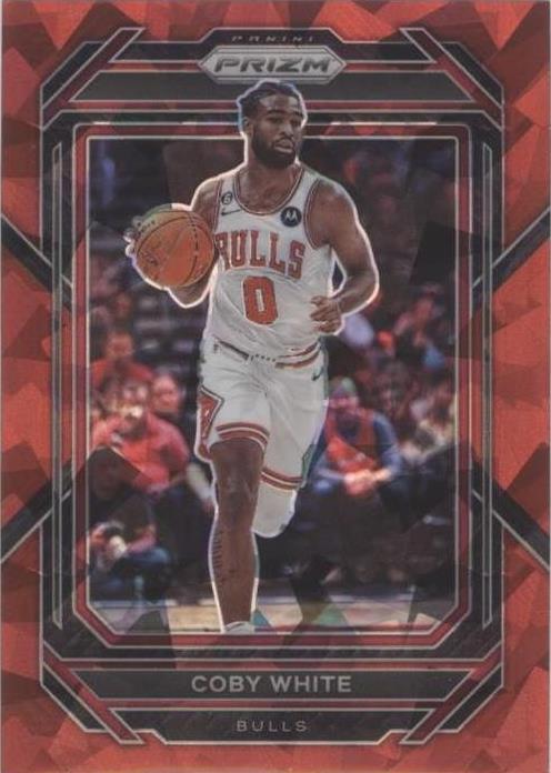 2022-23 Panini Prizm - Coby White #71 Red Ice Prizm for sale online | eBay