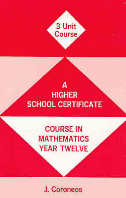 Year 12 Mathematics Textbook (Separate and Combined): 3 Unit Maths ...