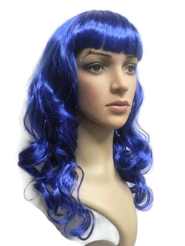 Katy Perry Costume California Girls Candyland Blue Wig Hairpiece | eBay