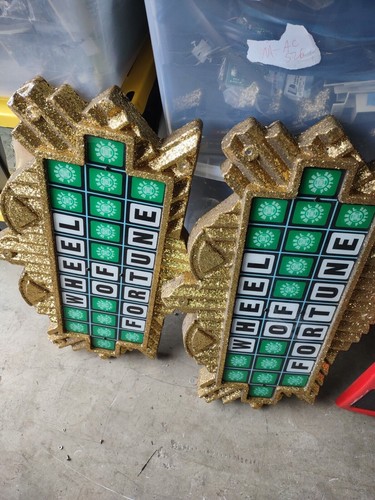 wheel of fortune arcade redemption sign marquees #363 | eBay
