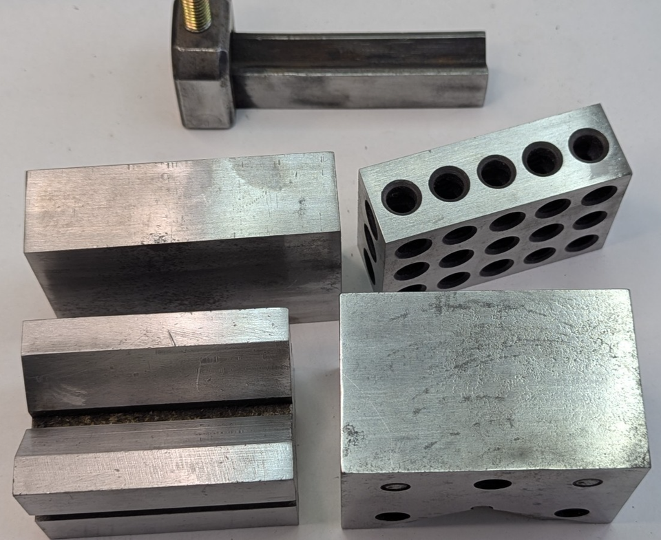 Lot of Assorted Machinist Blocks Shop Made | eBay