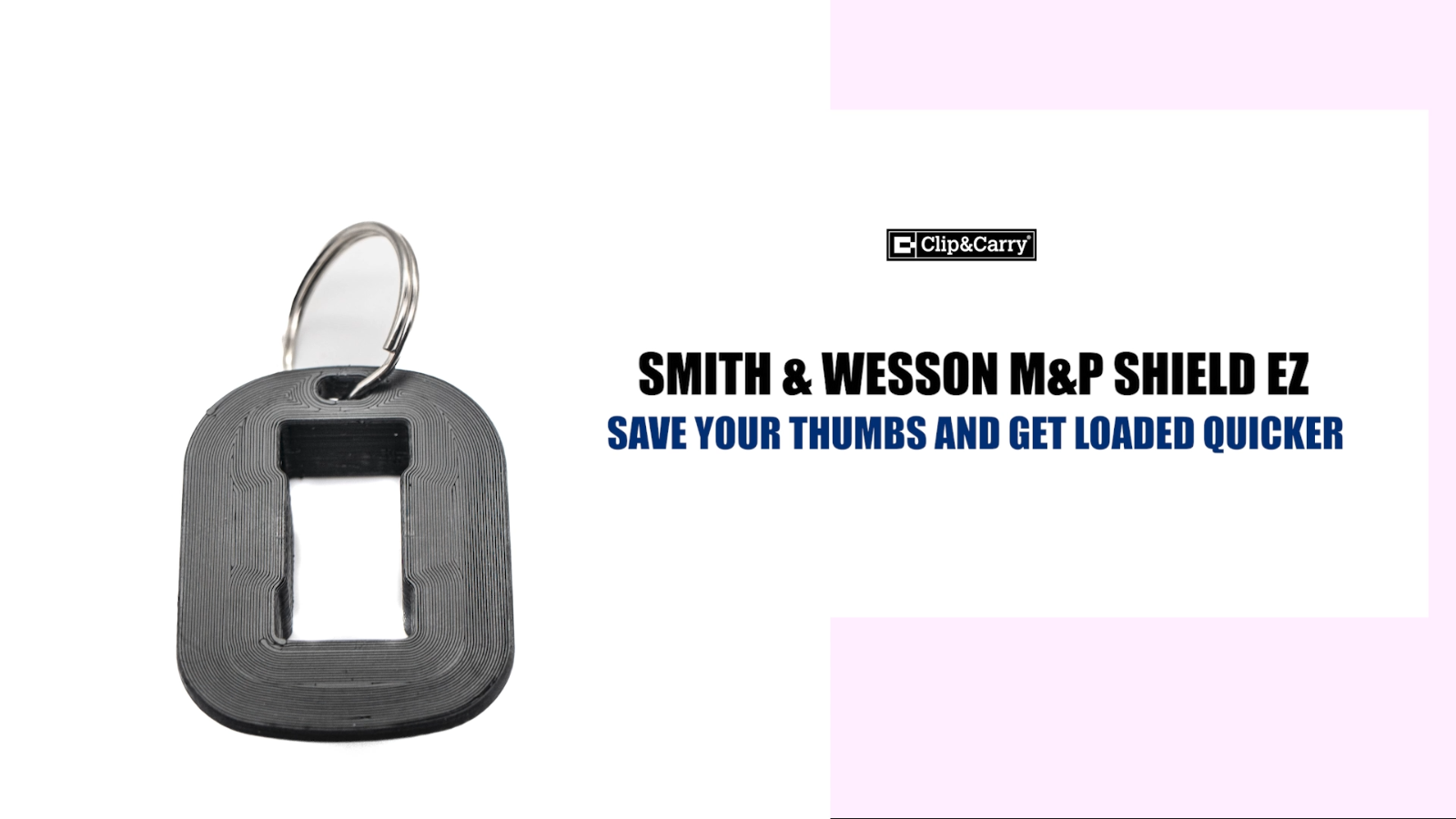 Speed Magazine Loader for The Smith & Wesson S&W M&P Shield 9mm EZ Mag ...