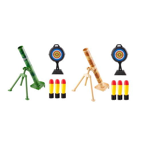 Mortar Launcher Toys Launch Set with 3 Safety Foam Shells Rocket ...