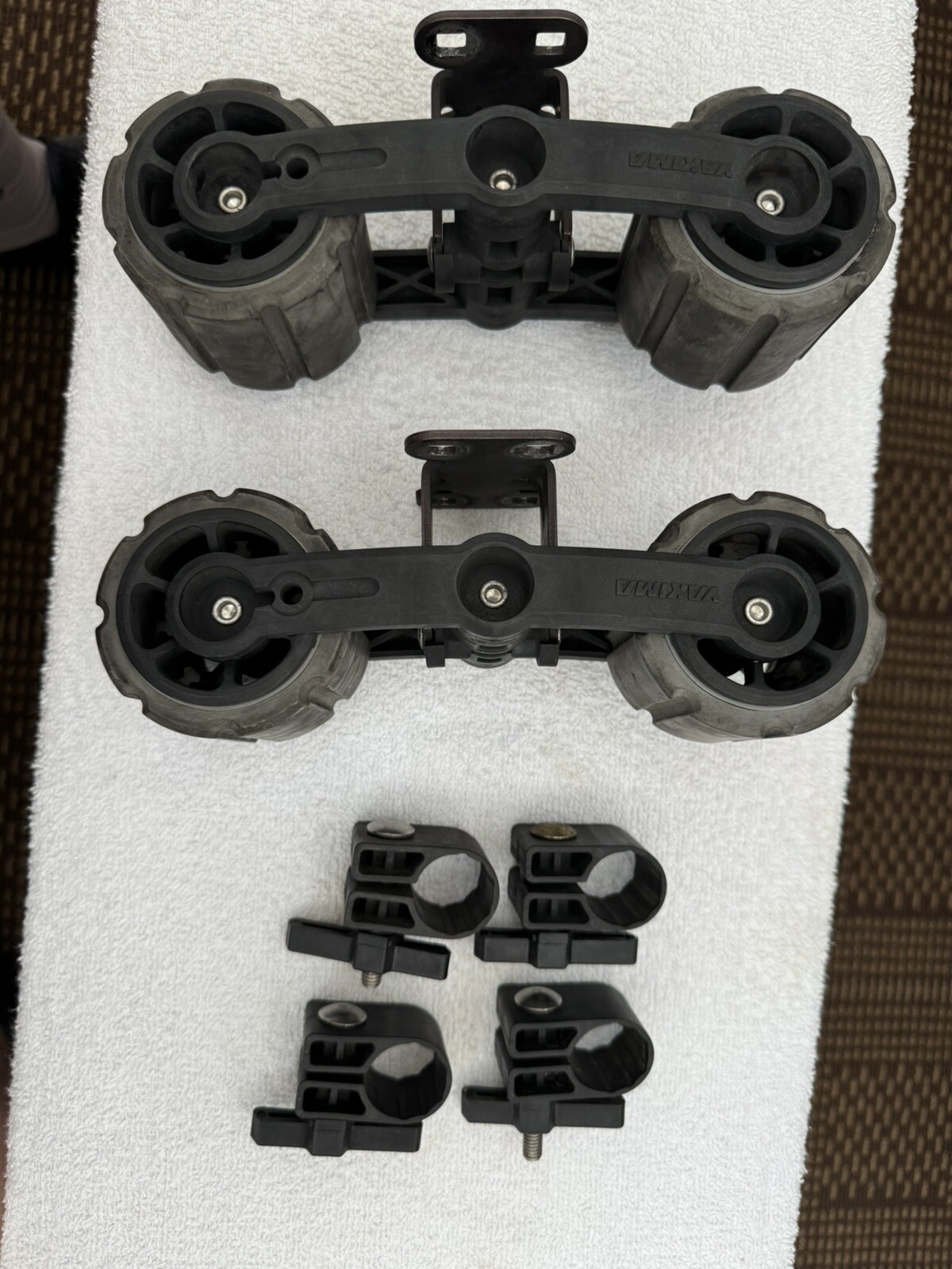 Yakima Hully Roller Kayak Roof Carrier For Round Bars | eBay