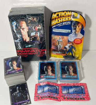 1991 T2 Impel Terminator 2 Judgement Day Movie Cards Sealed Box + Set ...