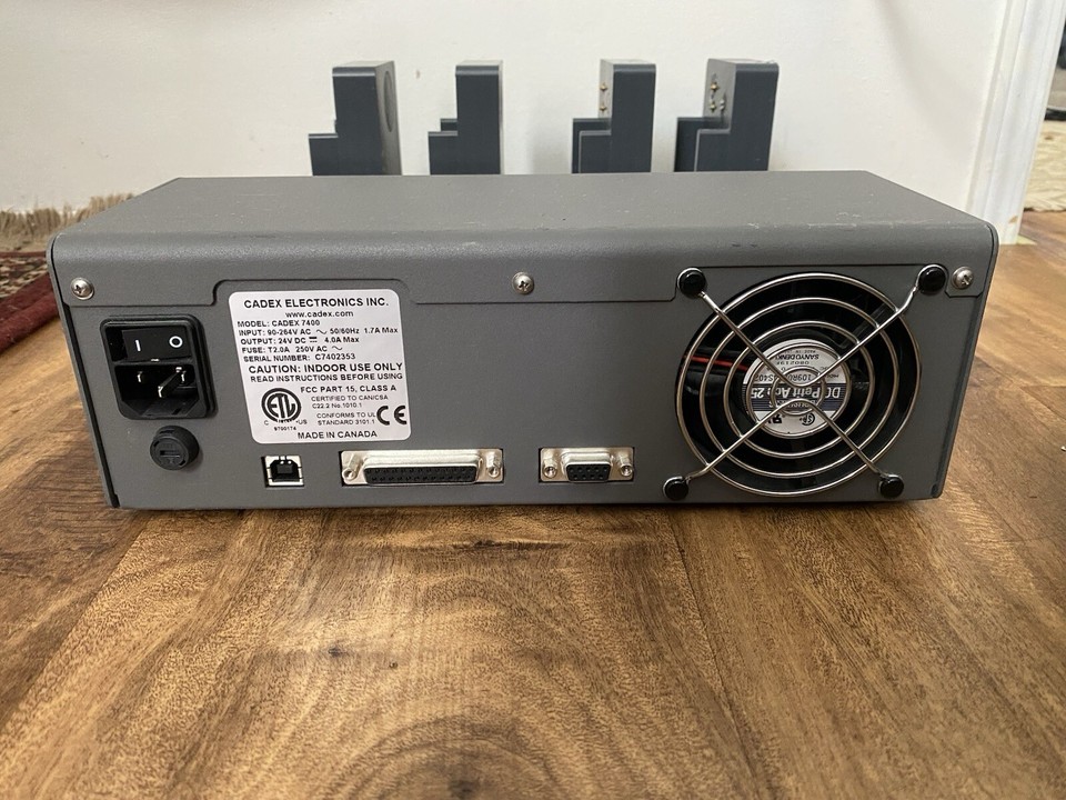 CADEX C7400 C-SERIES BATTERY ANALYZER/CHARGER. Includes Power Cable | eBay