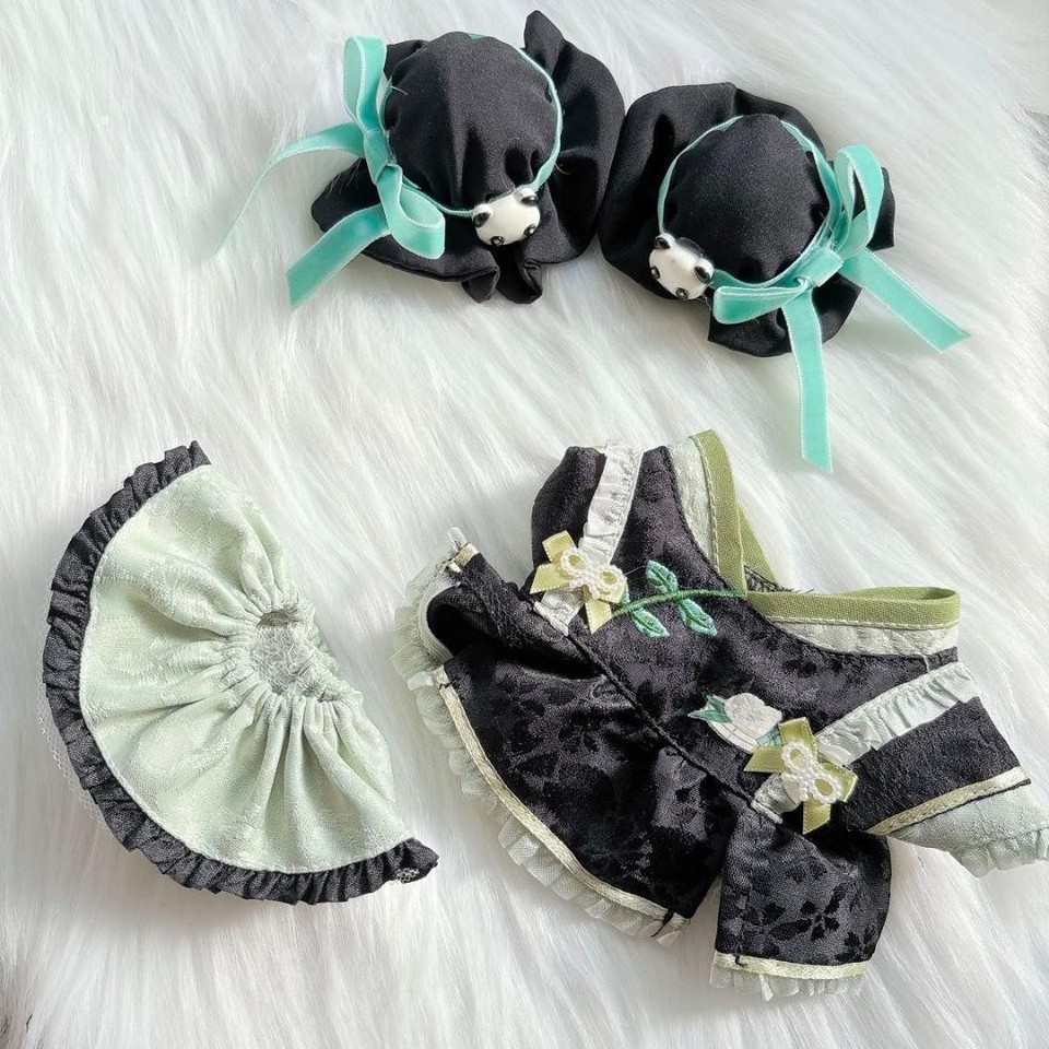 [With translation] Stuffed clothes for stuffed animals, 20cm, 3-piece ...