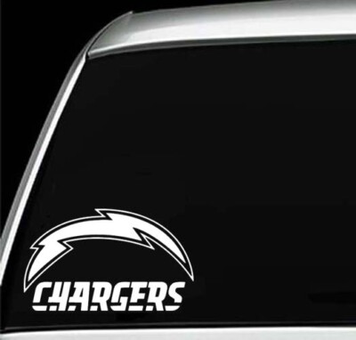 Los Angeles Chargers Car Bumper Laptop Wall Vinyl Die Cut Sticker Decal ...