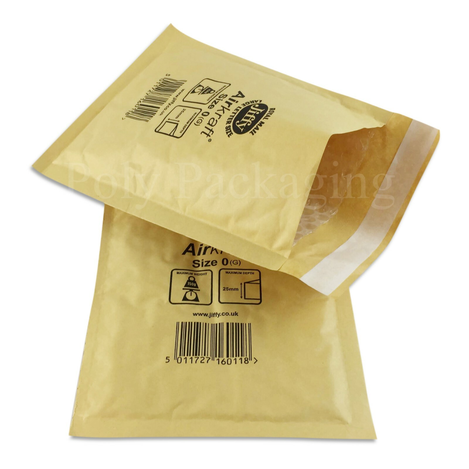 JIFFY GOLD ENVELOPES Bubble Padded Mailing Bags Large letter Any Size ...