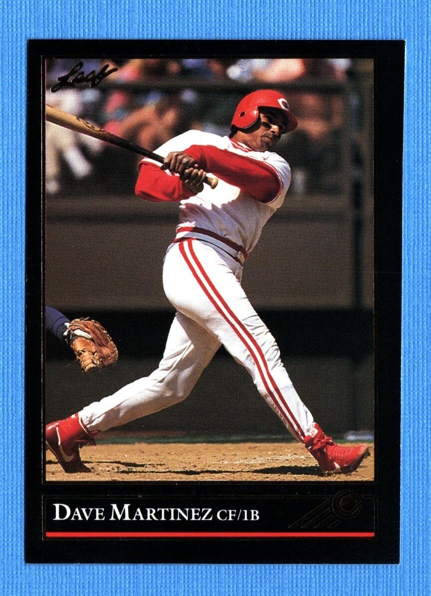 1992 Leaf Black Gold #457 Dave Martinez Reds | eBay