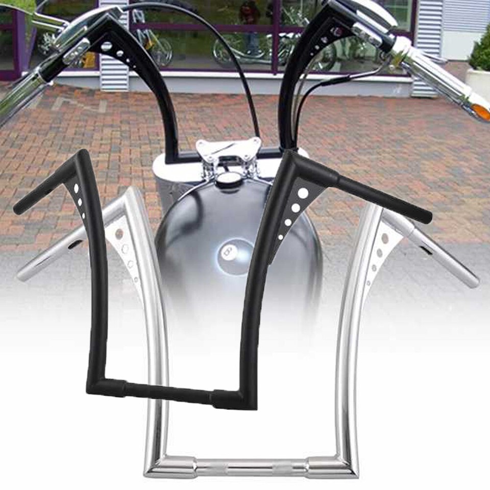 10'' 12'' 14'' 16'' Ape Hangers Handlebar DNA MONSTER 1-1/4" Fat Bar ...