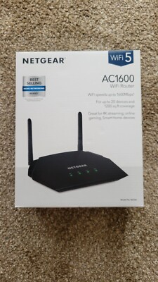NETGEAR AC1600 Smart WiFi Dual Band Gigabit Router | eBay