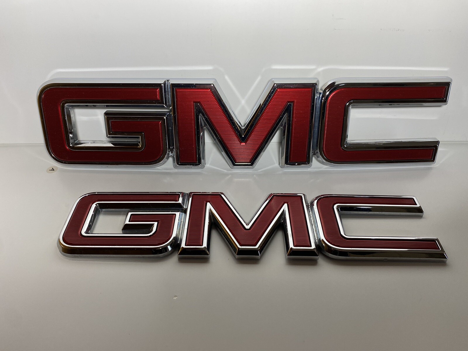 14 15 16 17 18 GMC SIERRA FRONT AND REAR LOGO BADGES OEM PULL OFFS | eBay