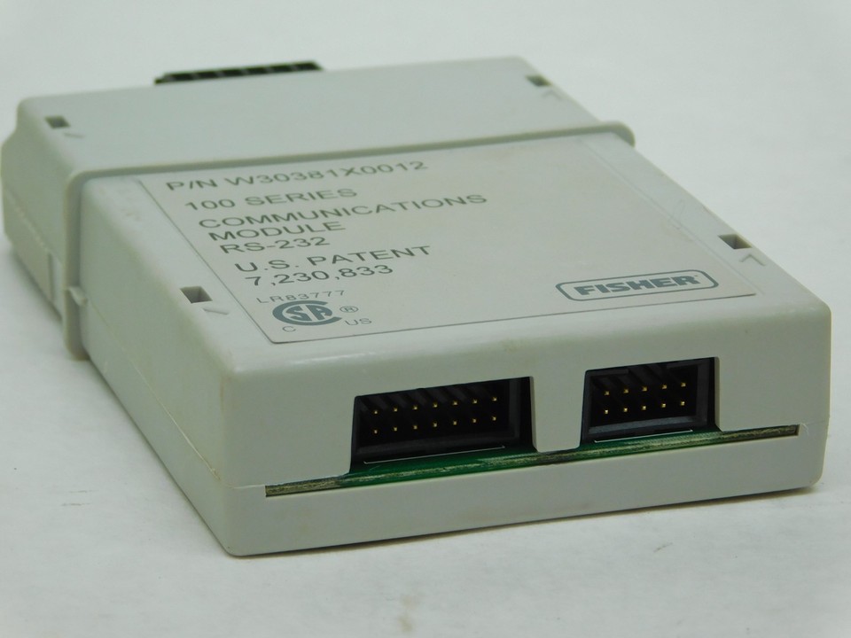 FISHER FB100 Series 6-POINT RS232 Card W30381X0012 Communications ...