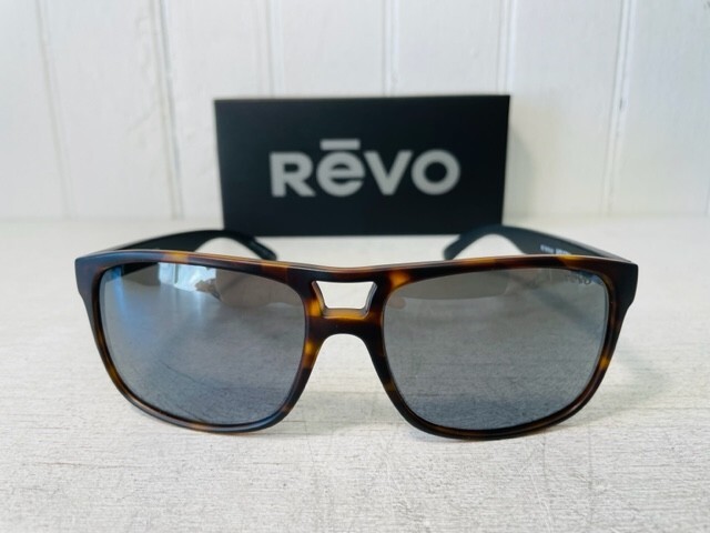 REVO RE1019 02 GY HOLSBY Matte Dark Tortoise w POLARIZED Grey Lenses ...