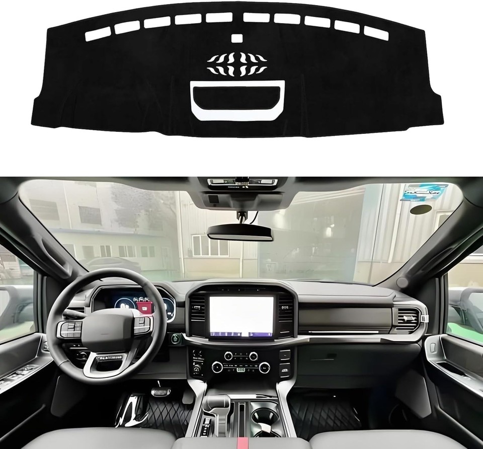 Mat for F-ord 2022 2023 2024 Accessories Dash Cover Dash Mat Sunshade ...