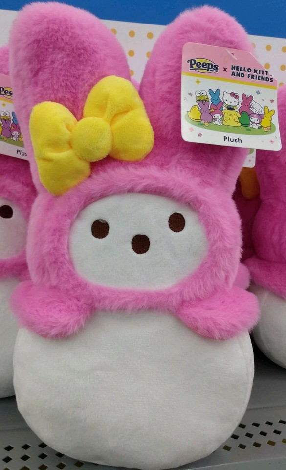 Peeps X Hello Kitty 12” My Melody Easter Bunny Plush 2025 NWT | eBay