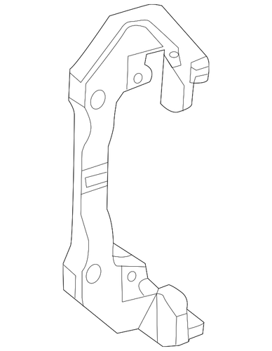 Mercedes-Benz 1664210106 Genuine OEM Caliper Support for sale online | eBay