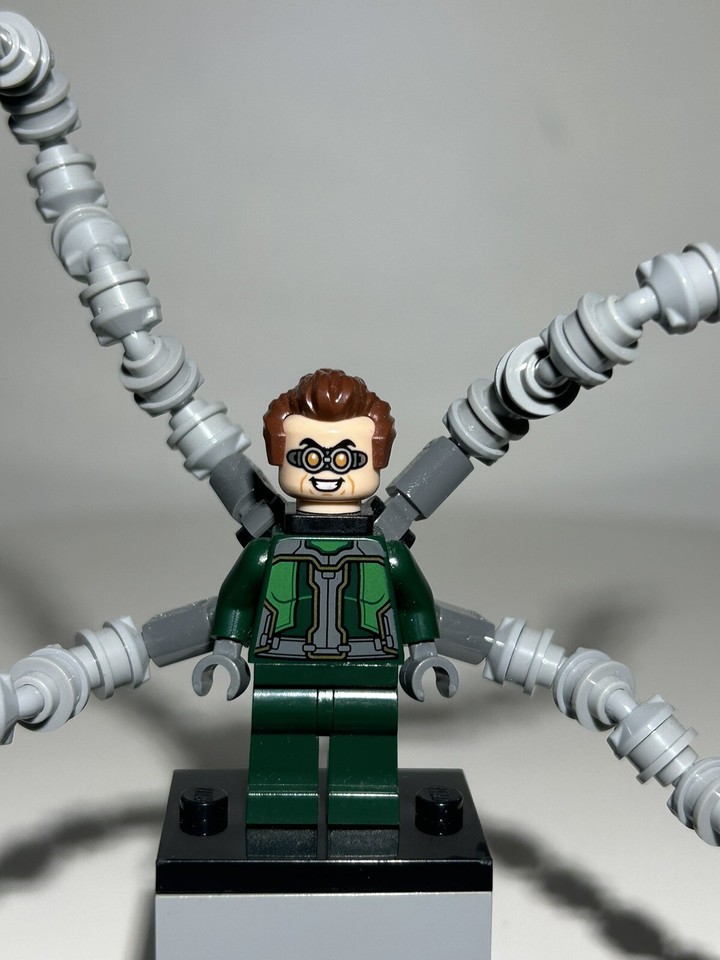 LEGO Dr. Octopus Doc Ock Minifigure 76178 Spider-Man Villain Daily ...