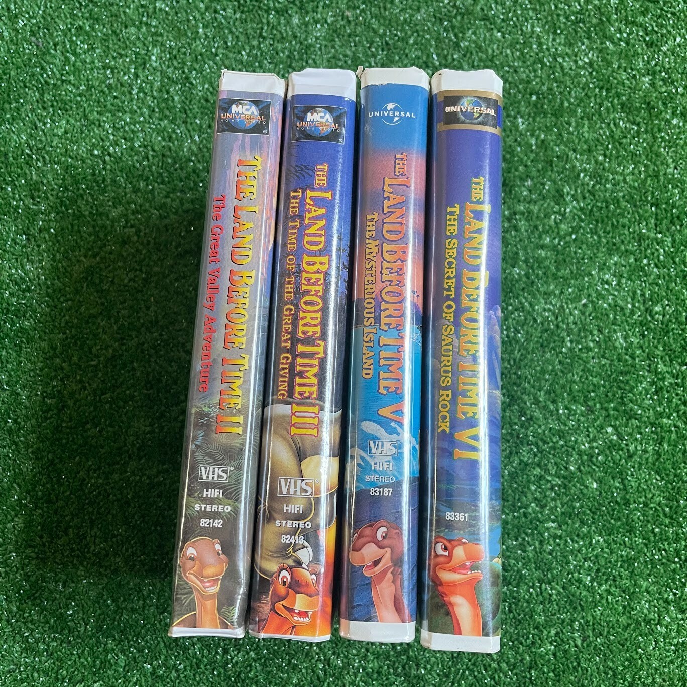 Lot of 4 The Land before Time MCA Universal Home Video VHS Tested ...
