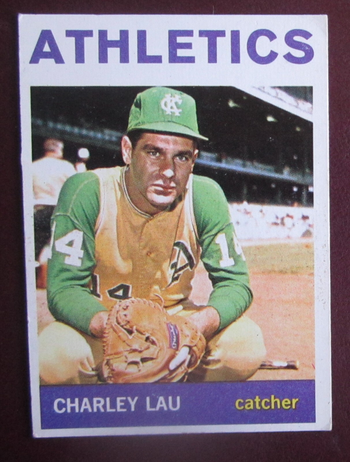 1964 Topps Charlie Lau (Kansas City Athletics) #229 VG/EX | eBay