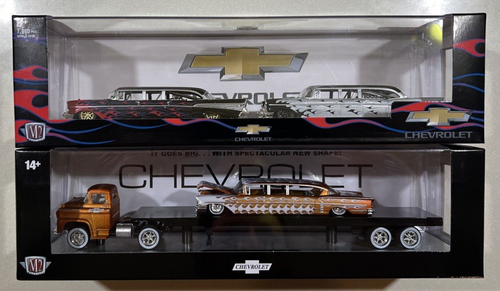 NEW 2024 M2 Machines 1957 Chevrolet Chevy Bel Air Custom & IMPALA LIMO LOT 2 | eBay