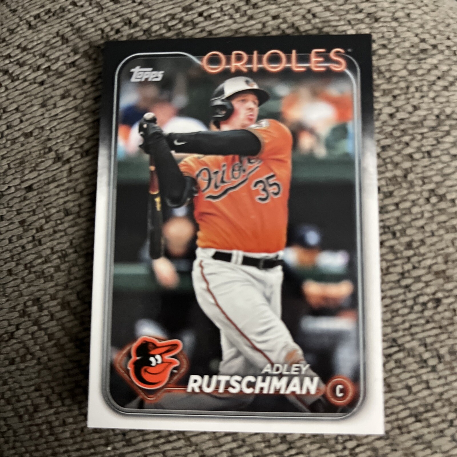 2024 Topps Series 1 Adley Rutschman 35 Baltimore Orioles Baseball Card ...