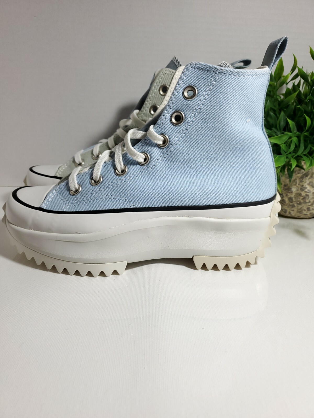 Converse Run Star Hike Hi Platform Summer Denim Unisex Mns 9 =Wmns10.5 ...