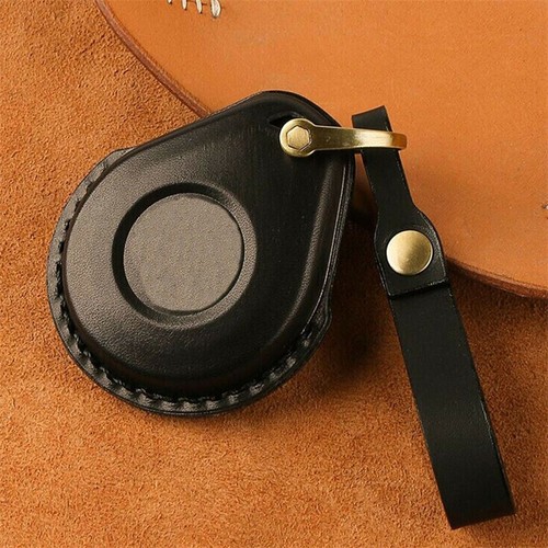 Motorcycle Leather Case Holder Remote Key Fob Cover Keychain for Harley ...