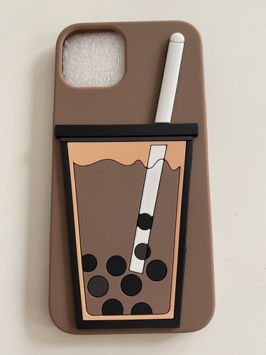 Bubble Boba Tea Phone Case iPhone 12 Pro with Air pods Case 1/2 Set | eBay