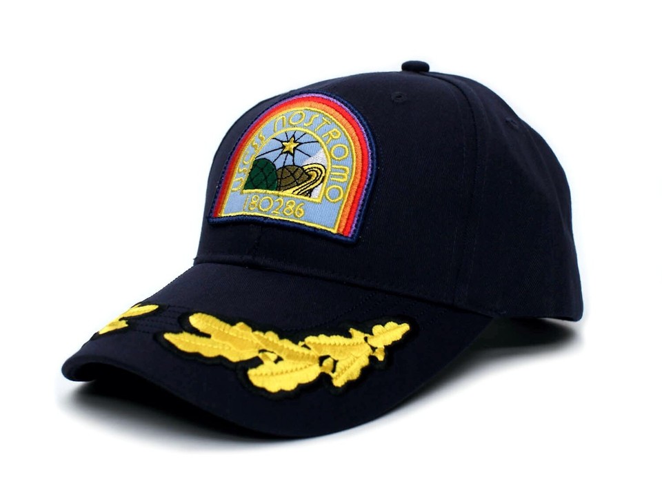 Nostromo Alien Hat CURVED Bill USCSS Movie Patch Cap Navy | eBay