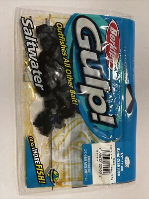 berkley gulp sand crab flea black sea saltwater fishing rigs lures soft ...