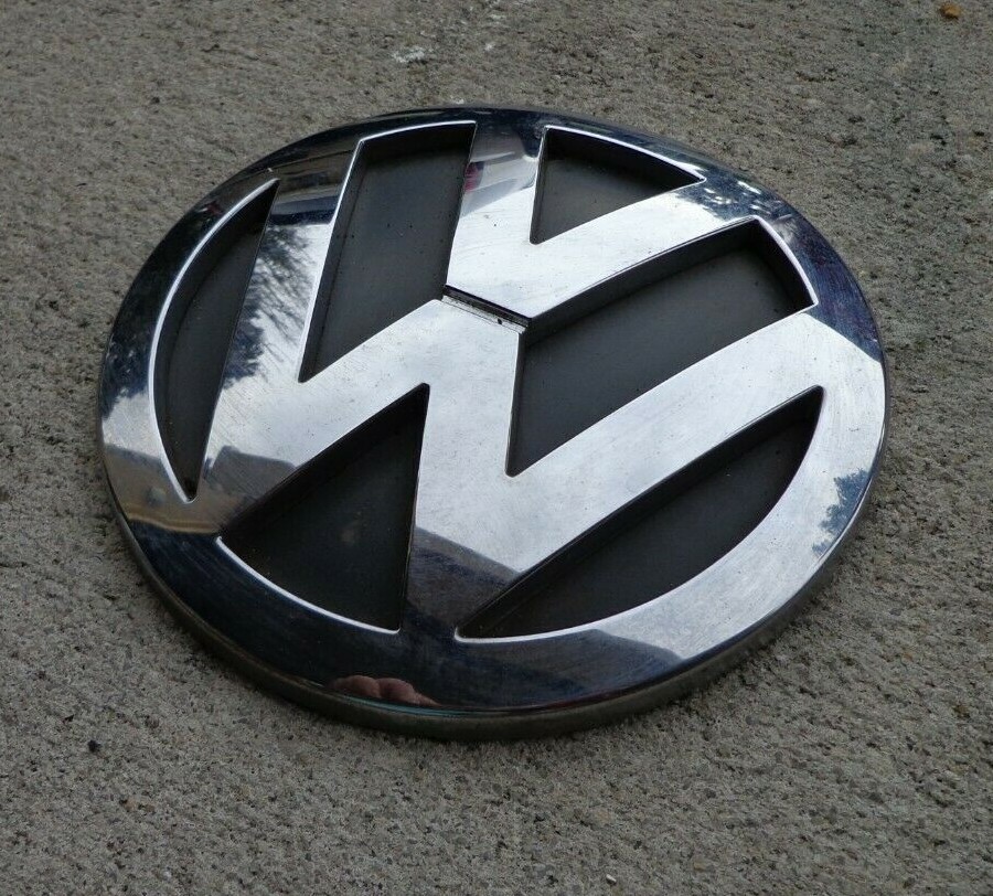 VW Volkswagen Touareg emblem badge decal logo symbol trunk OEM Factory ...