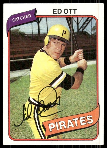 1980 Topps #383 Ed Ott | eBay
